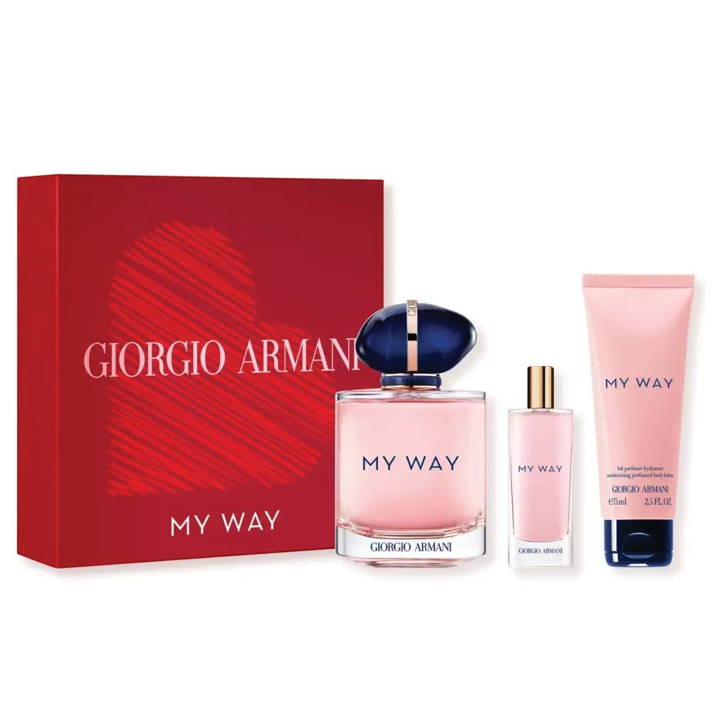 Armani My Way Set 90ml edp + 15 ml edp + 75 ml body lotion | MiST ...
